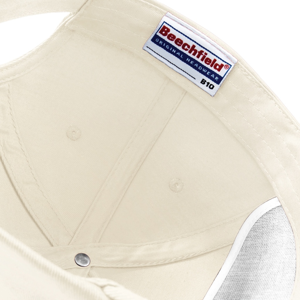 Beechfield Original 5 Panel Cap BC010 Natural | Workline